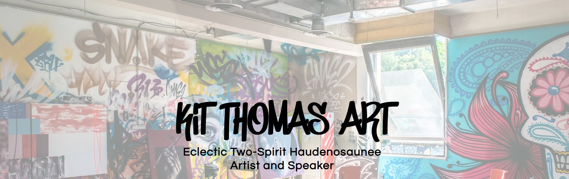 Kit thomas banner - Indigenous Arts Collective